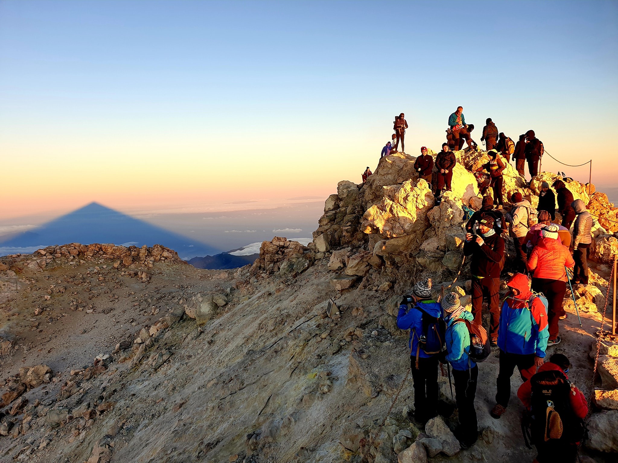 Teide peak sunrise hiking tour in Tenerife
